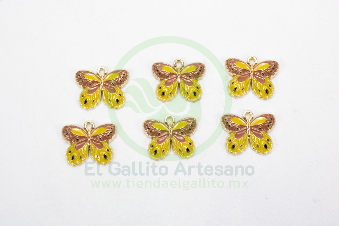 DIJE #1 ESMALTADO | Mariposa – elgallitoartesano