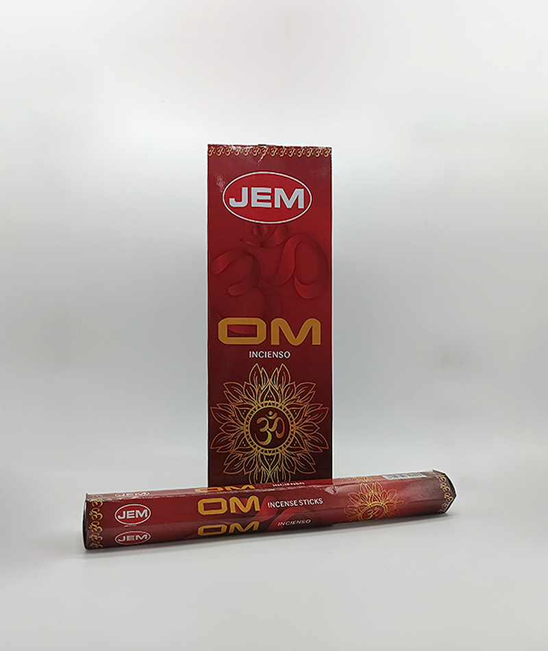 Incienso Hexagonal Jem - OM – elgallitoartesano